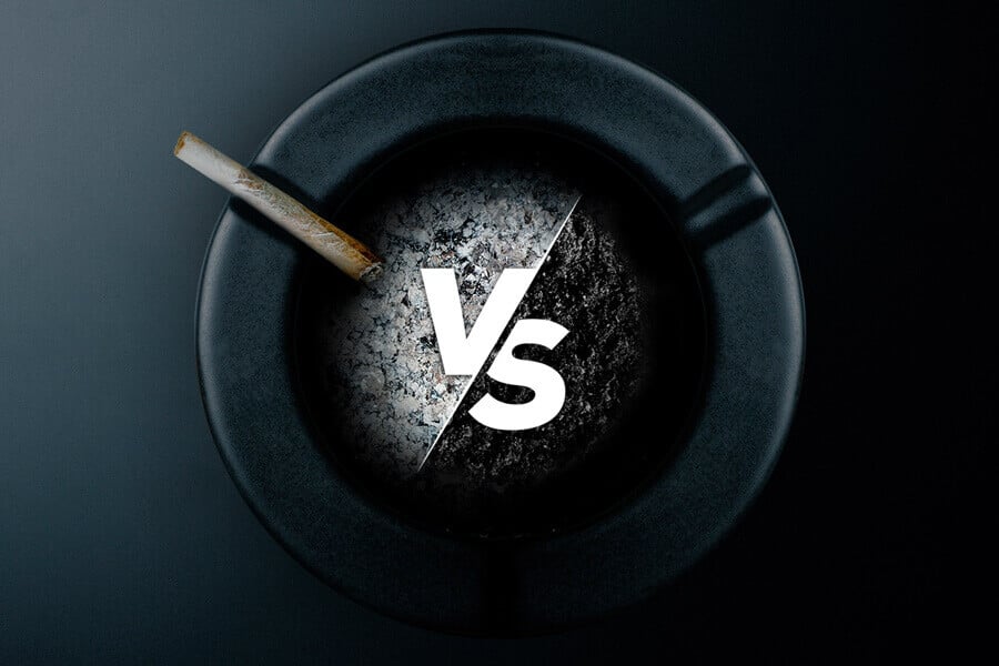 Find Out if Ash Colour Matters When Smoking Weed - RQS Blog